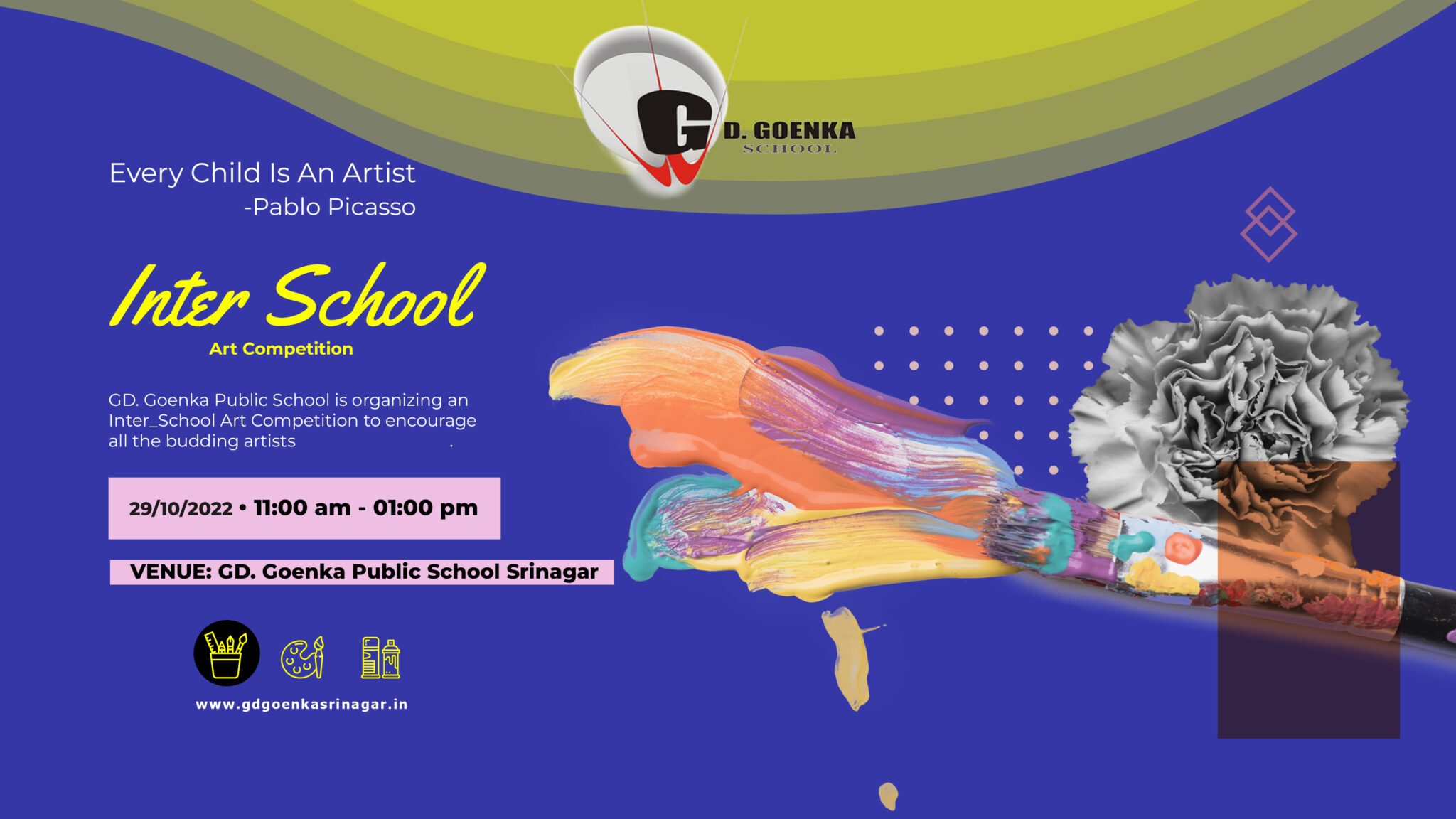 Inter School Art Competition – G.D. Goenka Public School, Srinagar